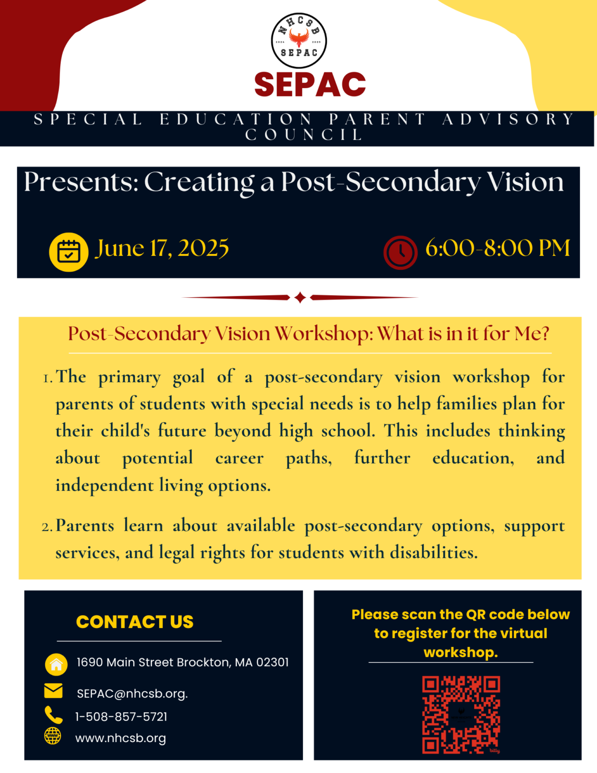 SEPAC - New Heights Charter School